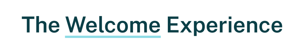 The Welcome Experience - RDA-NR